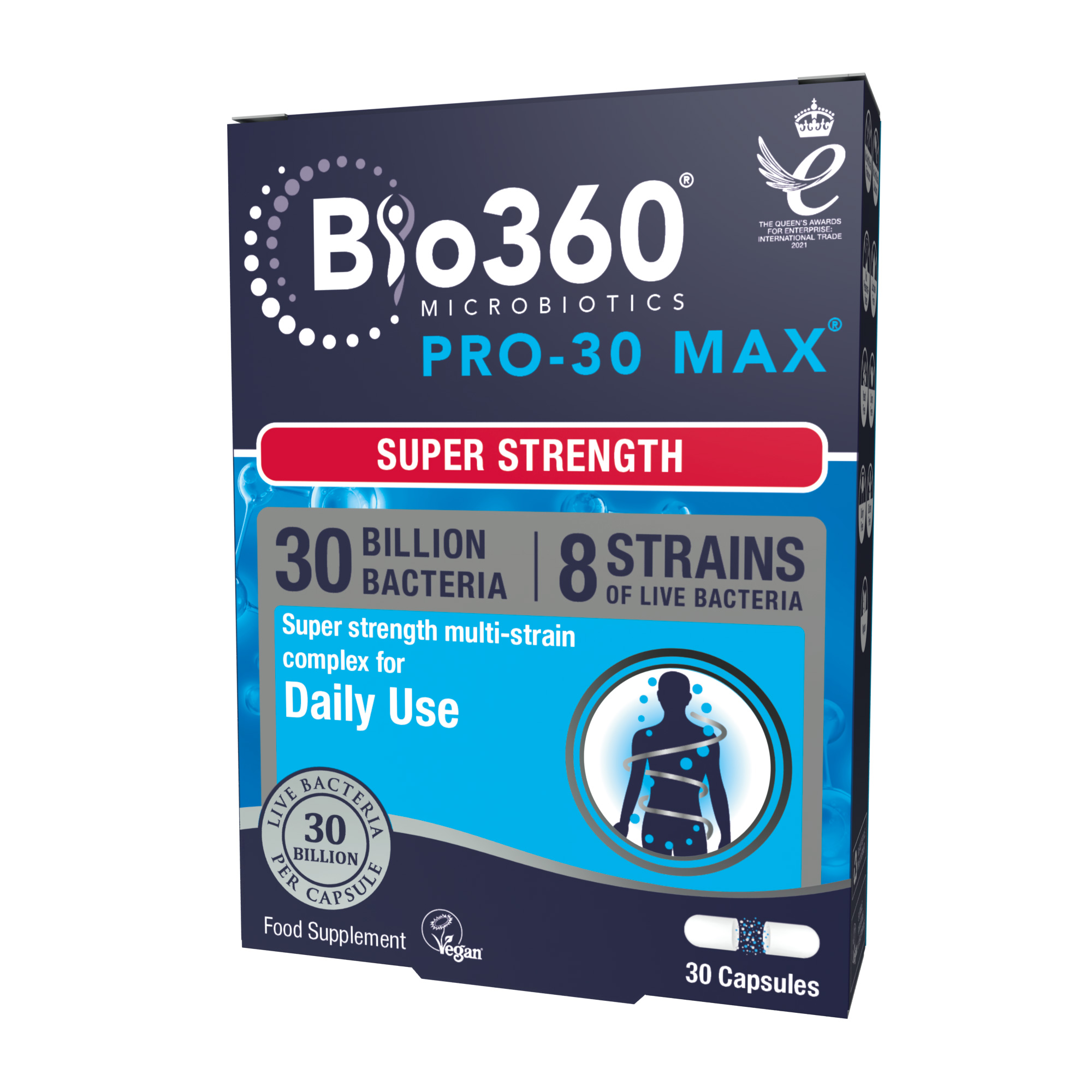 Pro-30 Max® Probiotics (30 Billion Bacteria) - MK Pharma
